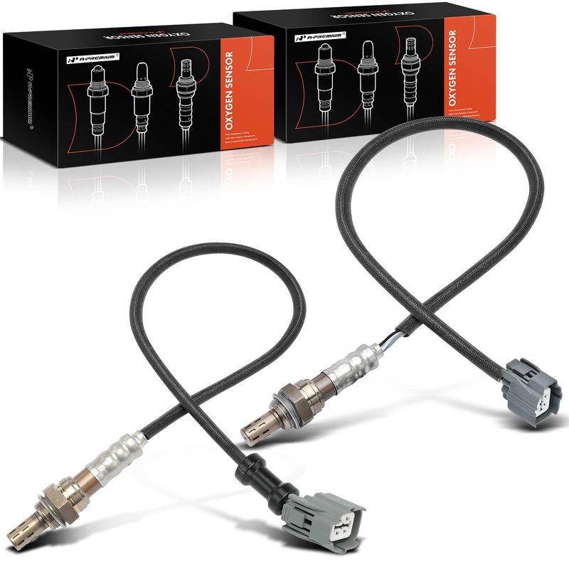 2 Pcs Upstream & Downstream O2 Oxygen Sensor for Honda Accord 1998-2002 ...