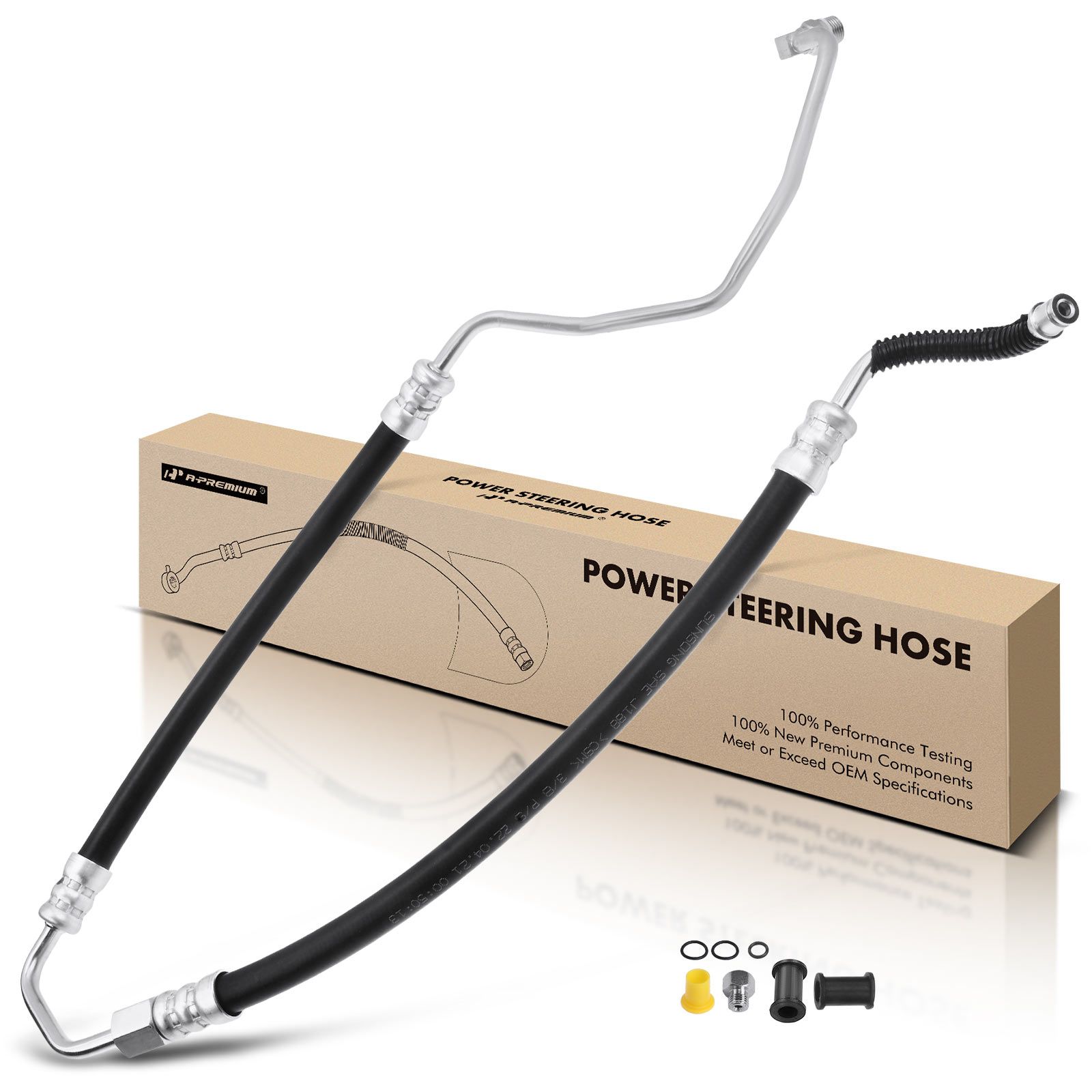 2009 Ford F-150 Power Steering Pressure Line Hose Assembly | A-Premium