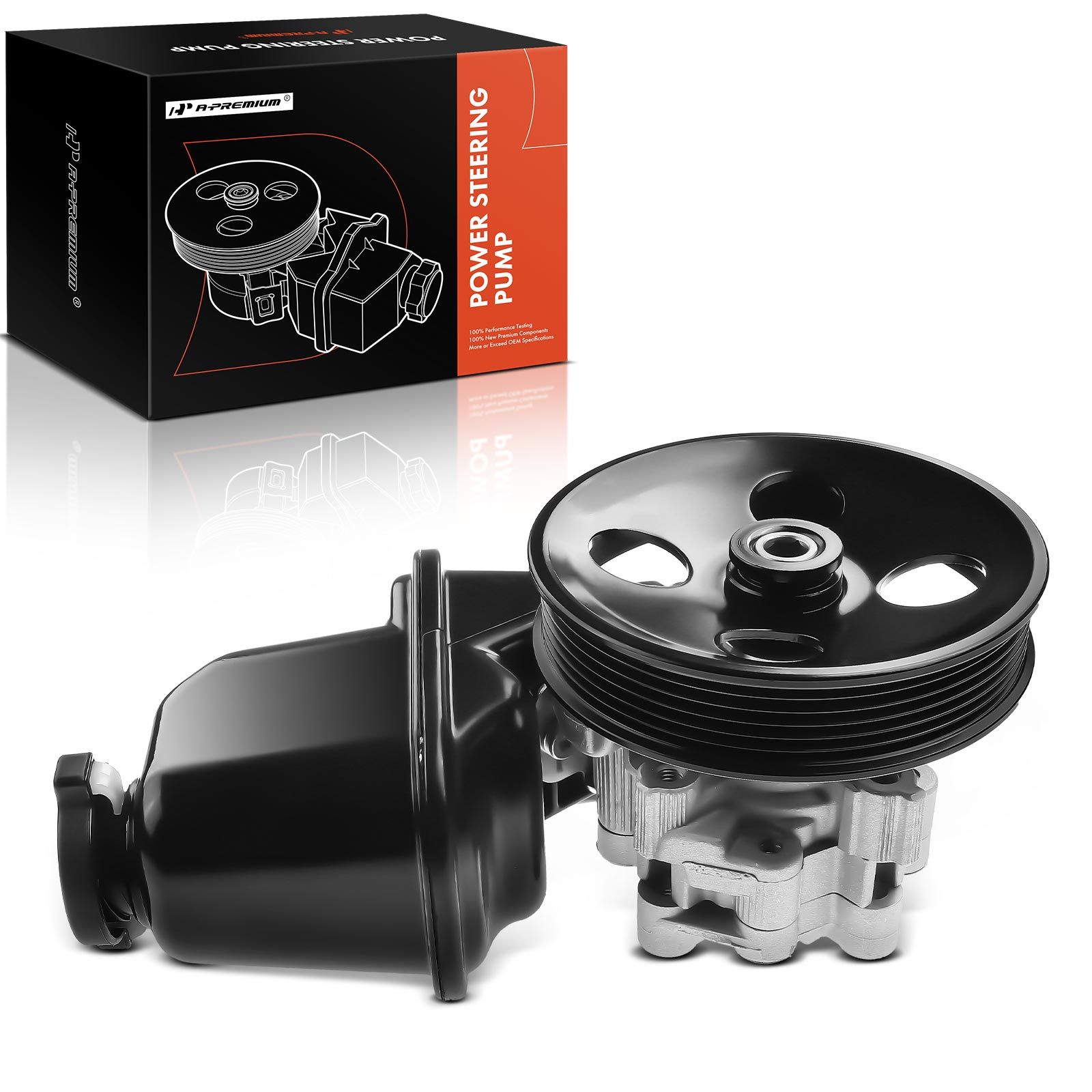 Power Steering Pump with Reservoir & Pulley for Chevy Captiva Sport ...