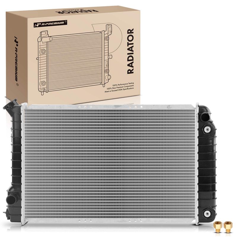 Aluminum Radiator with Transmission Oil Cooler for Chevrolet S10 82-93 ...