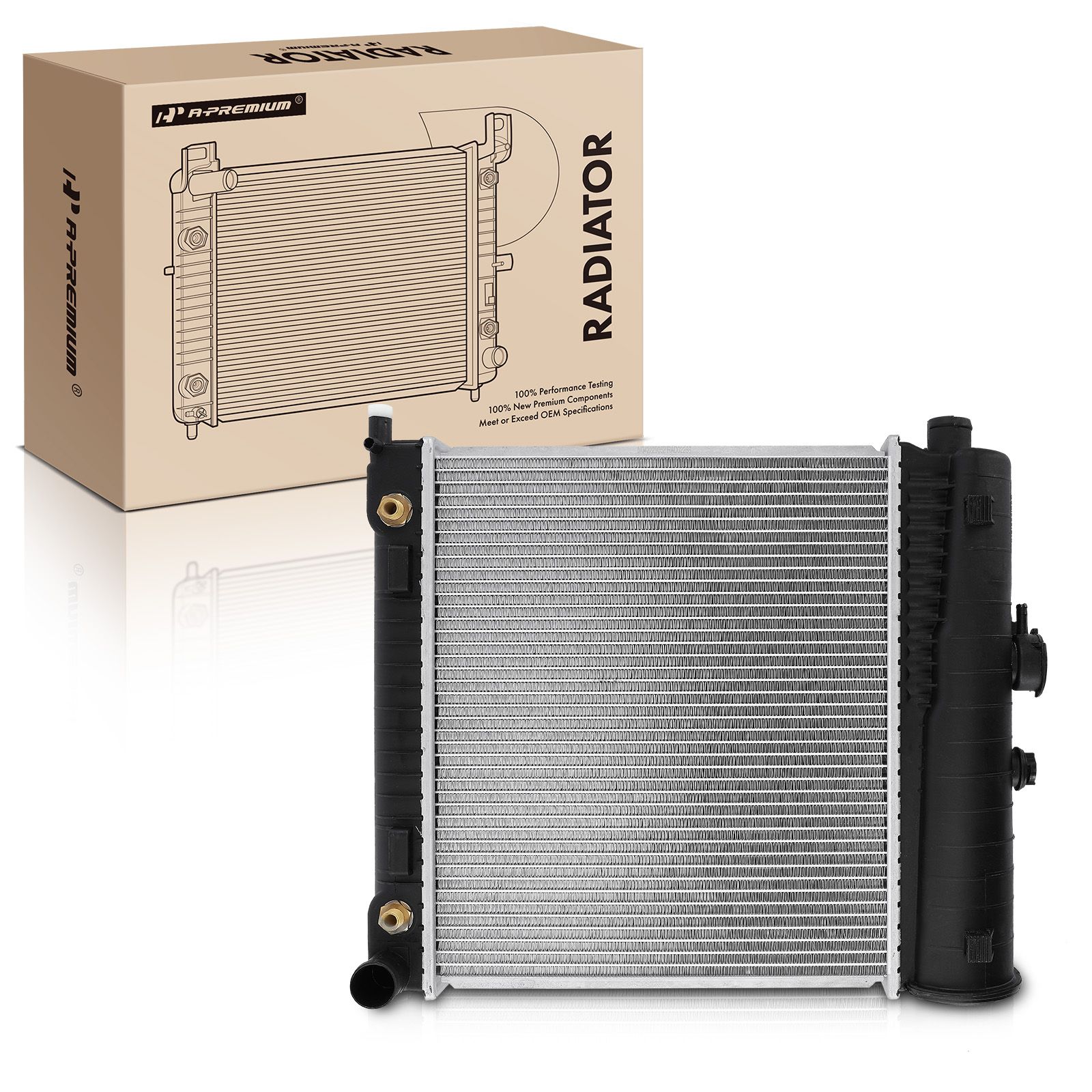 Aluminum Radiator with Transmission Oil Cooler for Mercedes-Benz W202 ...