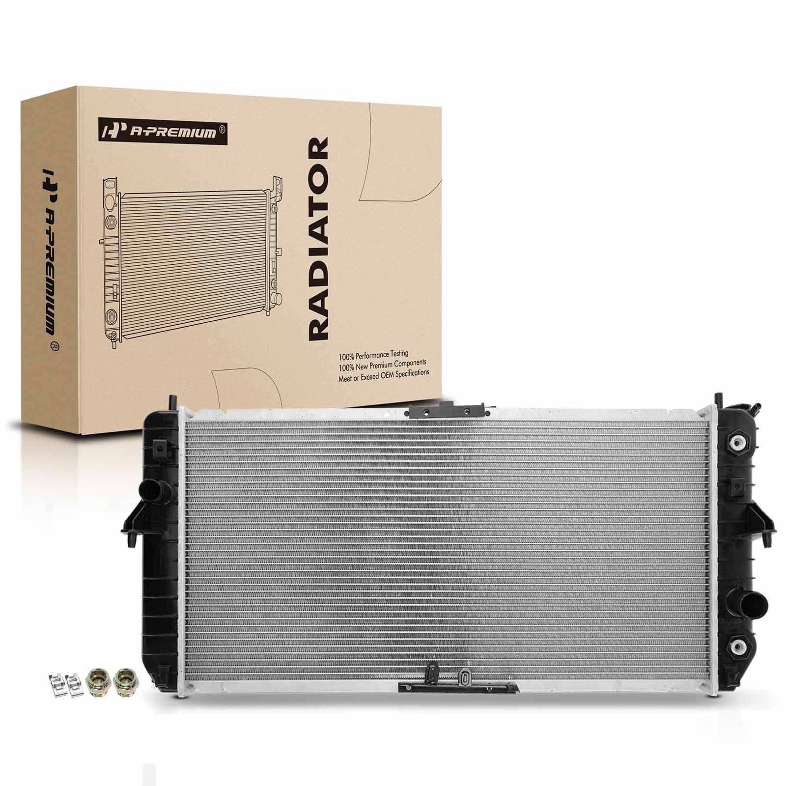 Aluminum Radiator with Transmission Oil Cooler for 2003 Buick LeSabre 3 ...