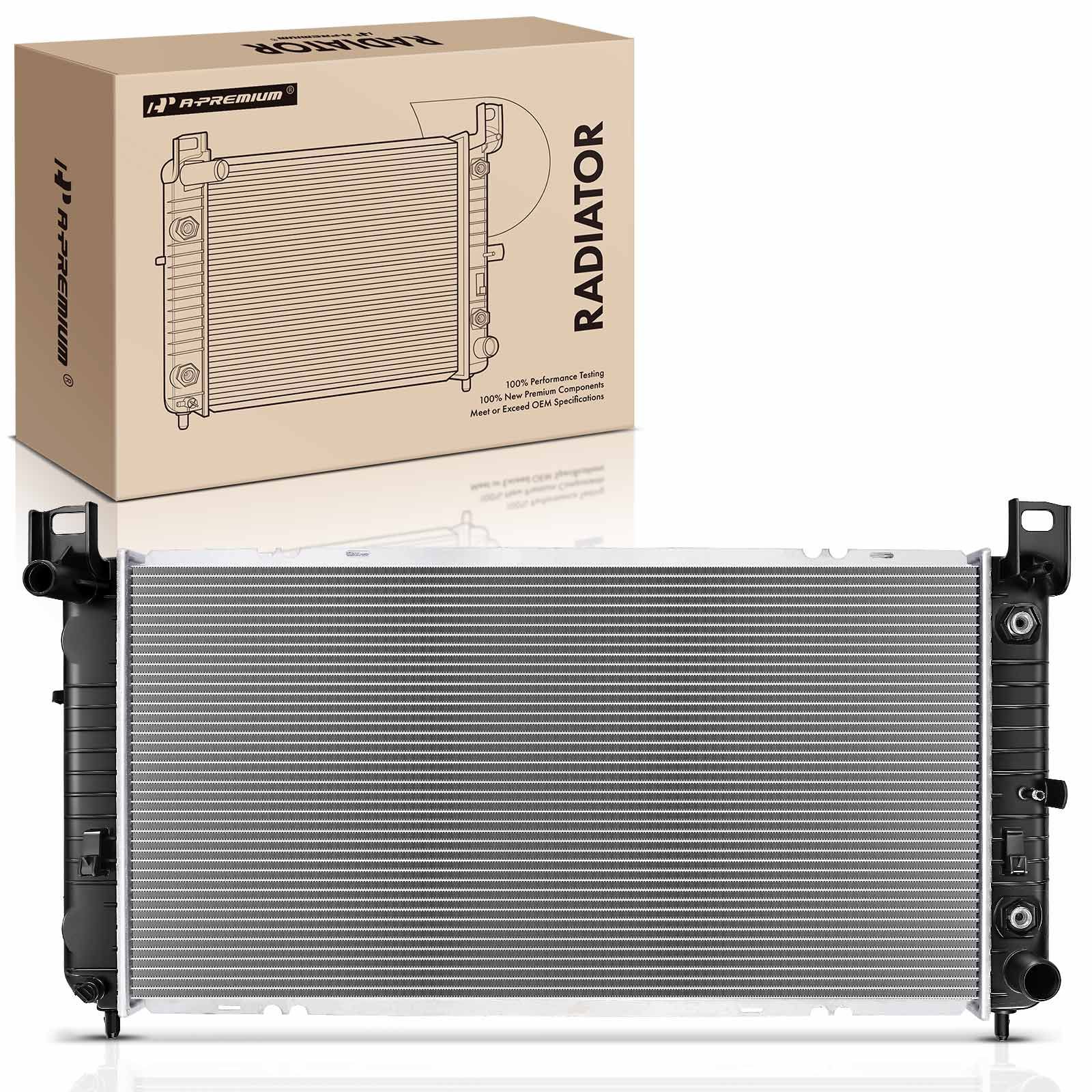 Aluminum Radiator with Trans Oil Cooler for Chevy Silverado GMC Sierra ...