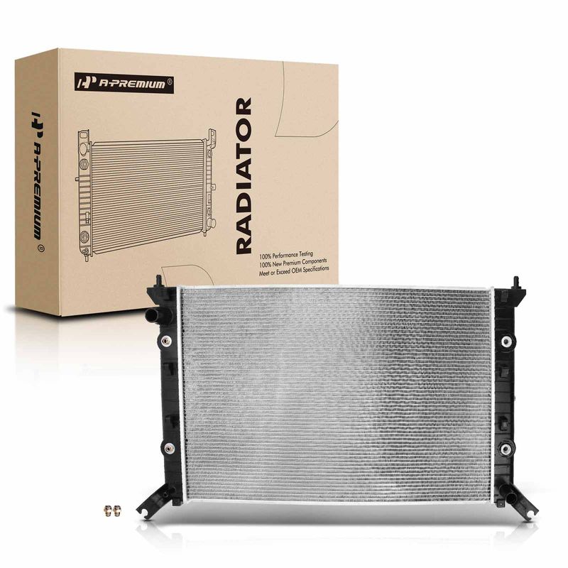 Aluminum Radiator with Oil Cooler for Chevy Silverado 2500 HD GMC ...