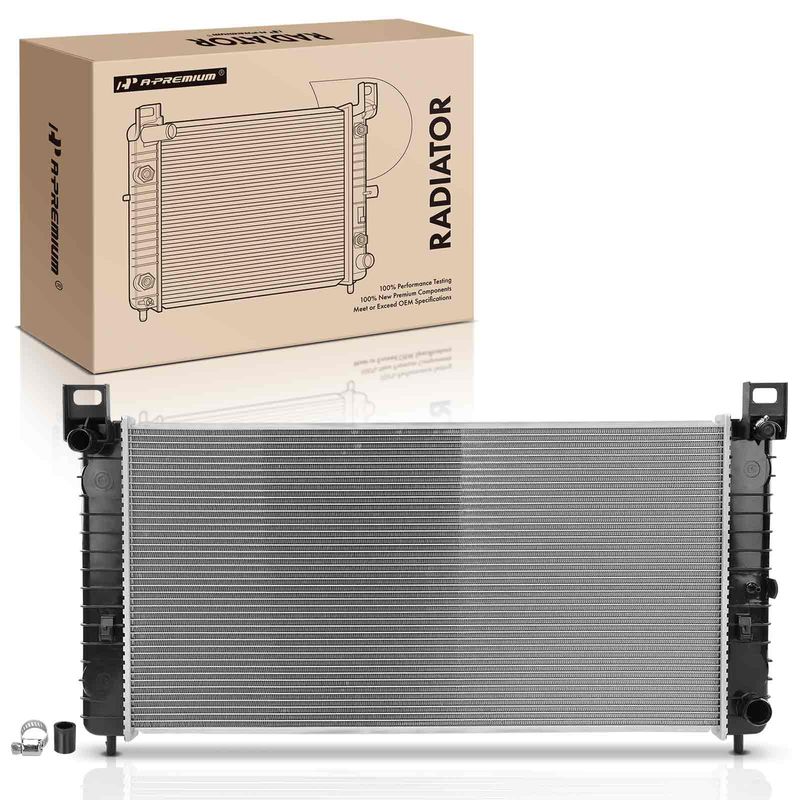 Aluminum Radiator without Oil Cooler for Cadillac Escalade Chevrolet ...