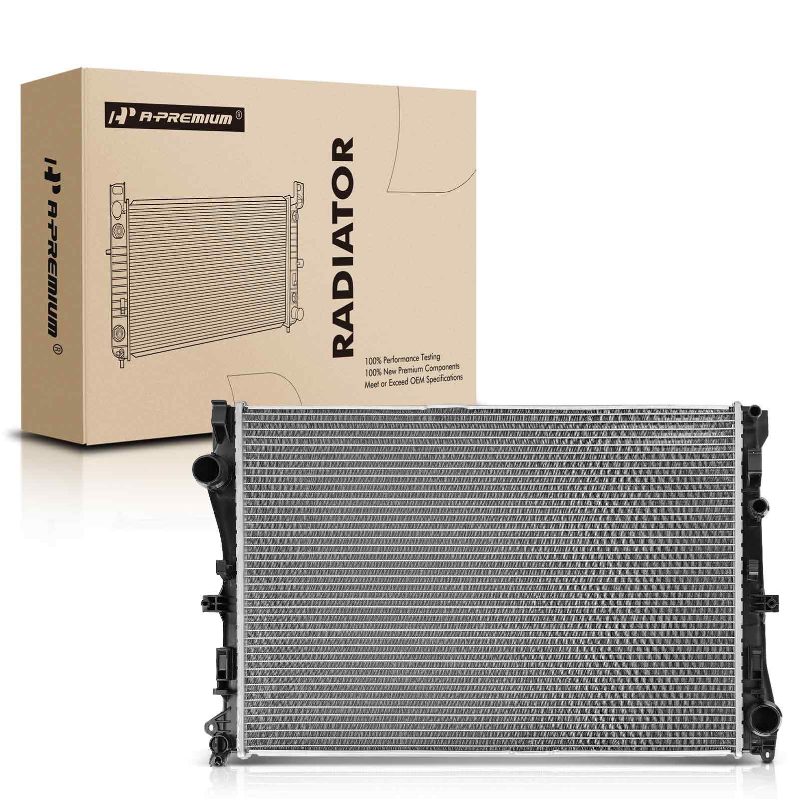 Aluminum Radiator without Oil Cooler for Mercedes-Benz W205 C300 C350e ...
