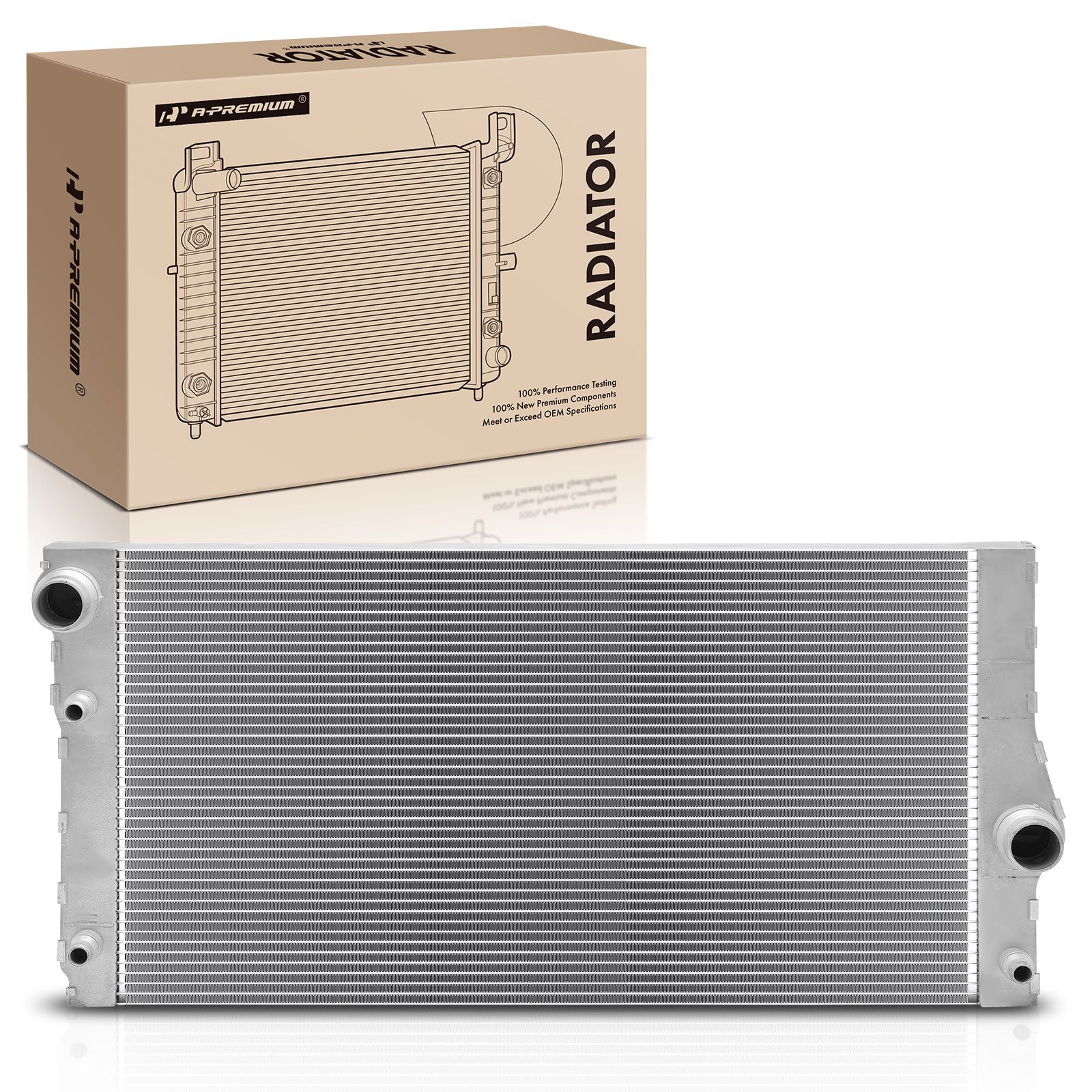 Aluminum Radiator without Oil Cooler for BMW 640i xDrive Gran Coupe ...