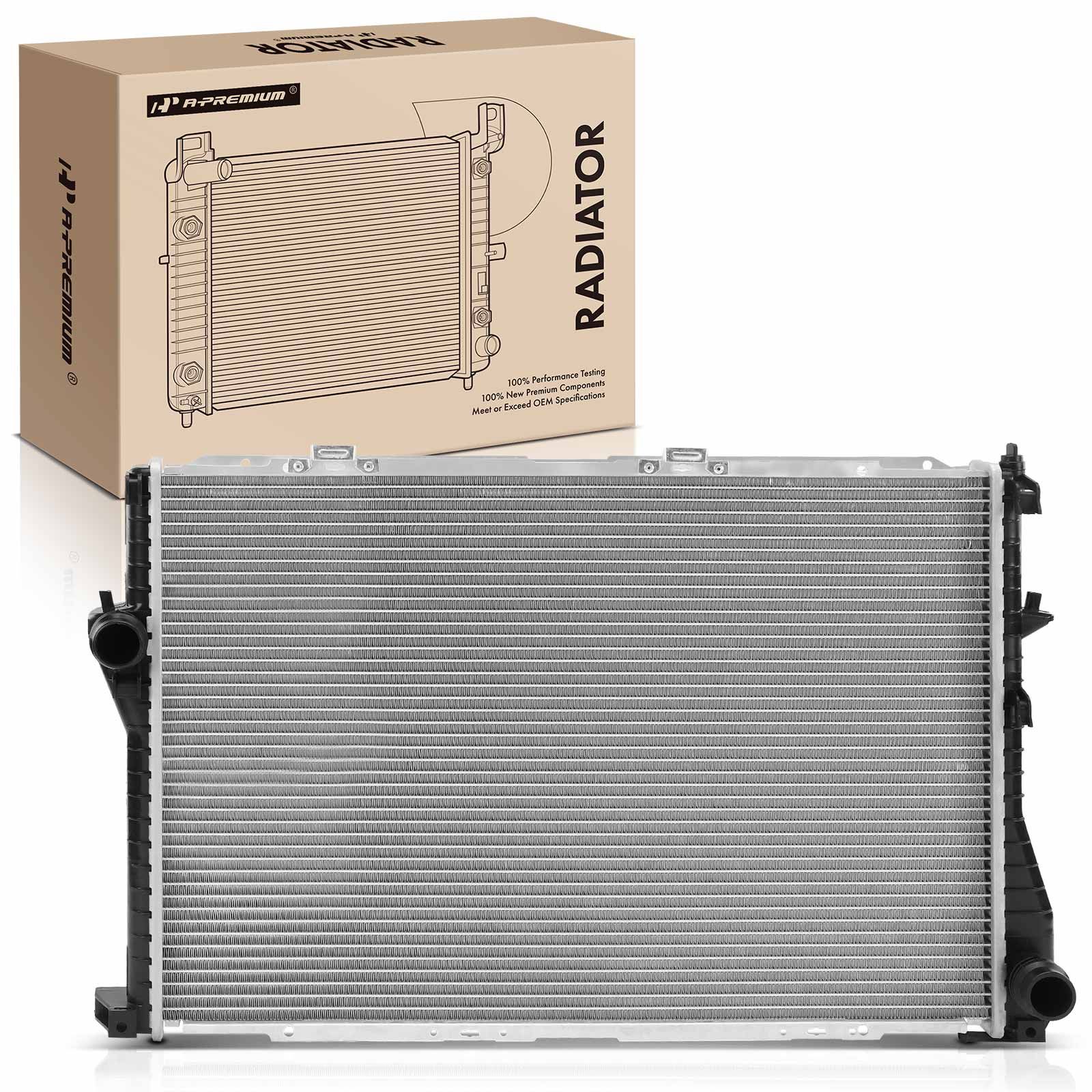 Aluminum Radiator without Oil Cooler for BMW E39 525i 528i 530i 540i ...