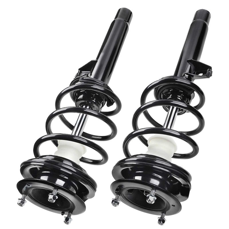 2 Pcs Front Complete Strut And Coil Spring Assembly For Bmw E82 E88 E91