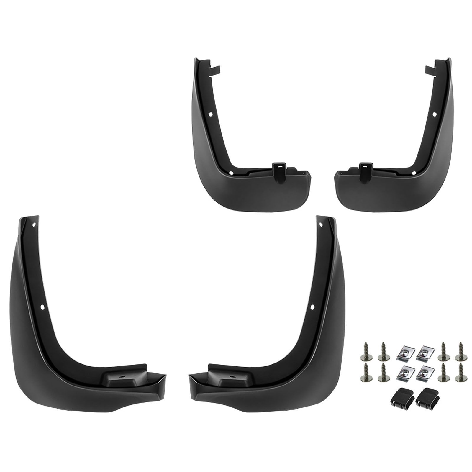 4 Pcs Front & Rear Mud Flaps Splash Guards for 2017 Mini Cooper Countryman