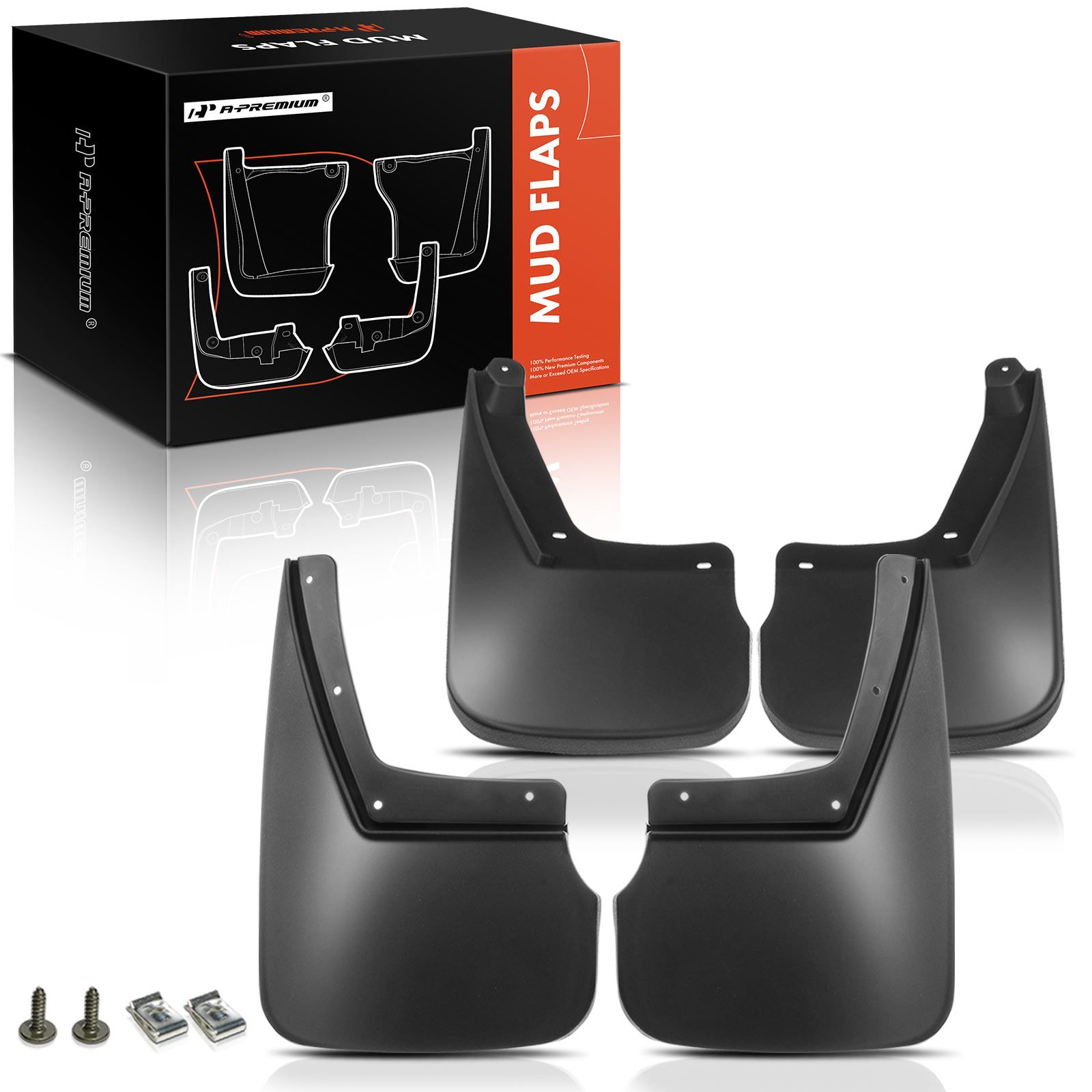 4 Pcs Front & Rear Mud Flaps Splash Guards for Chevrolet Tahoe 2015 ...