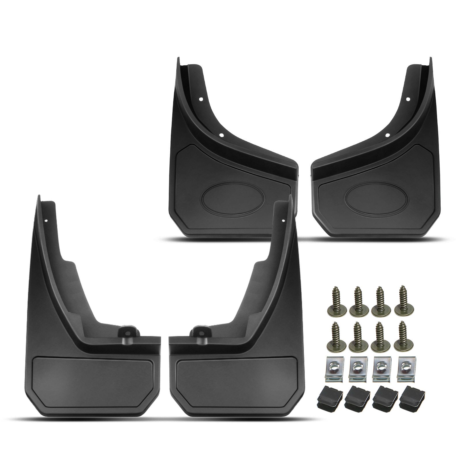 4 Pcs Front & Rear Mud Flaps Splash Guards for 2021 Land Rover Defender ...