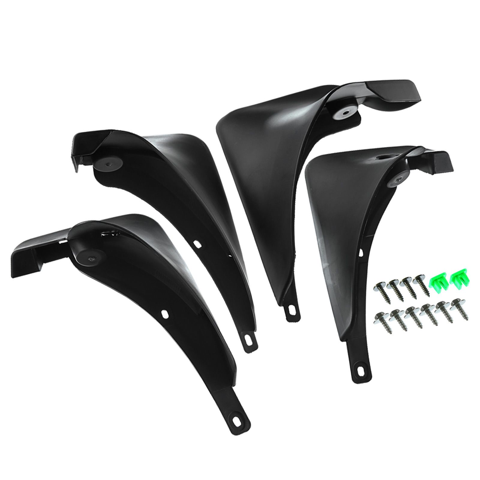 4 Pcs Front & Rear Mud Flaps Splash Guards without Fender Flares for ...