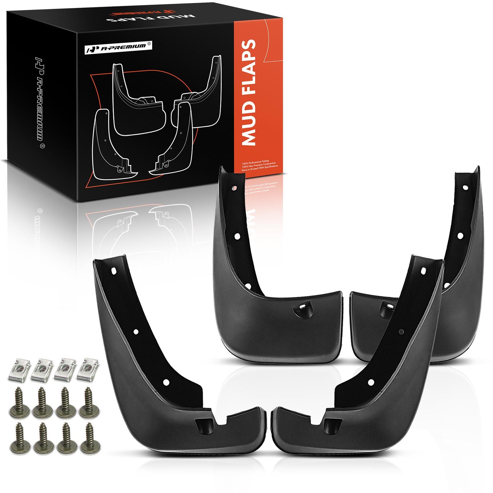 4 Pcs Front & Rear Mud Flaps Splash Guards for Toyota Highlander 2001 ...