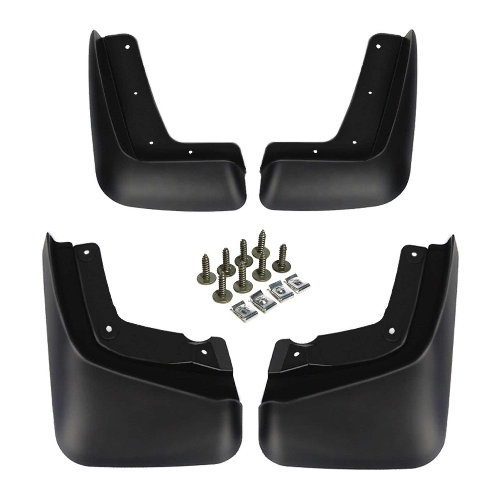 4 Pcs Front & Rear Mud Flaps Splash Guards for Volvo XC90 2006-2012