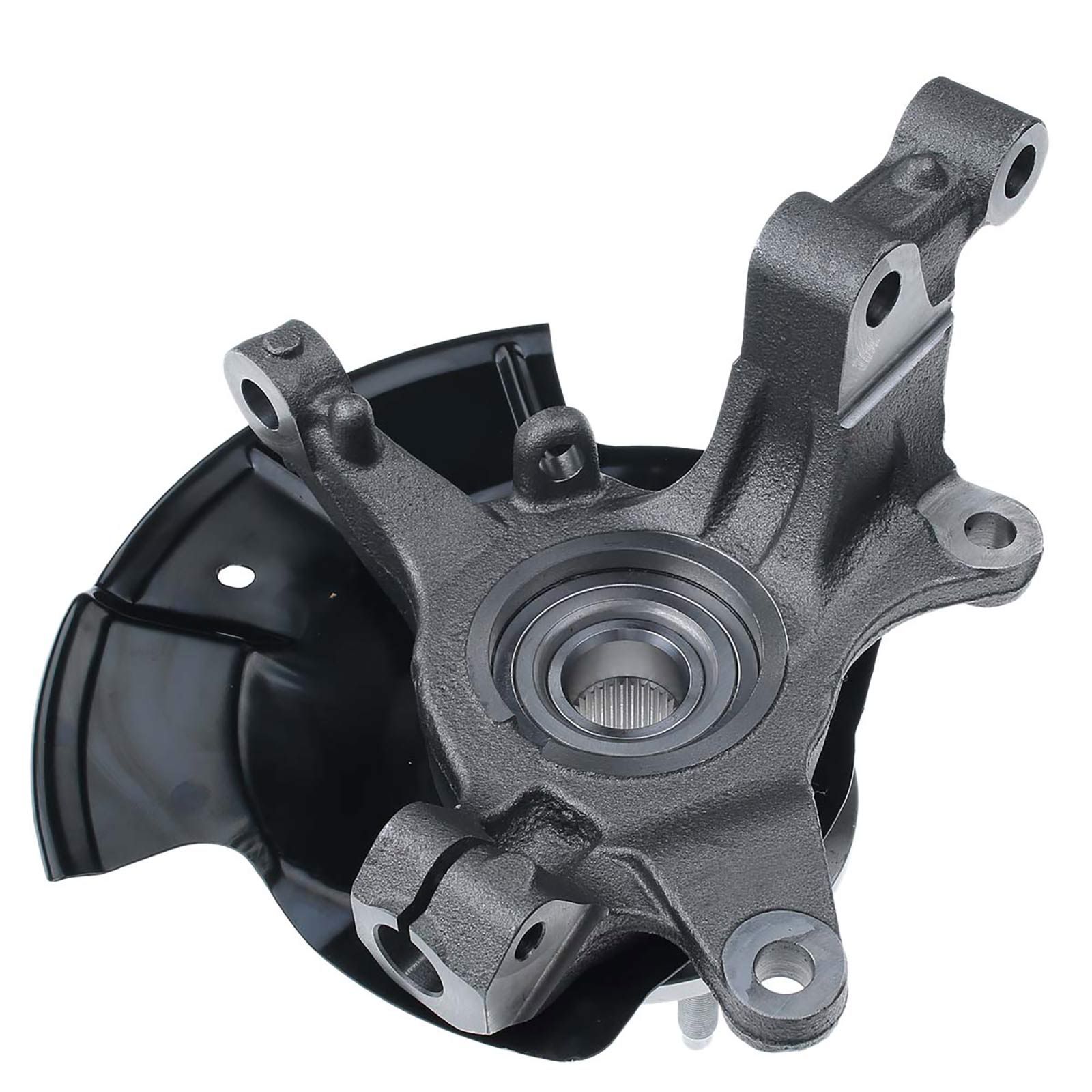 Front Driver Steering Knuckle & Wheel Hub Bearing Assembly for Ford ...