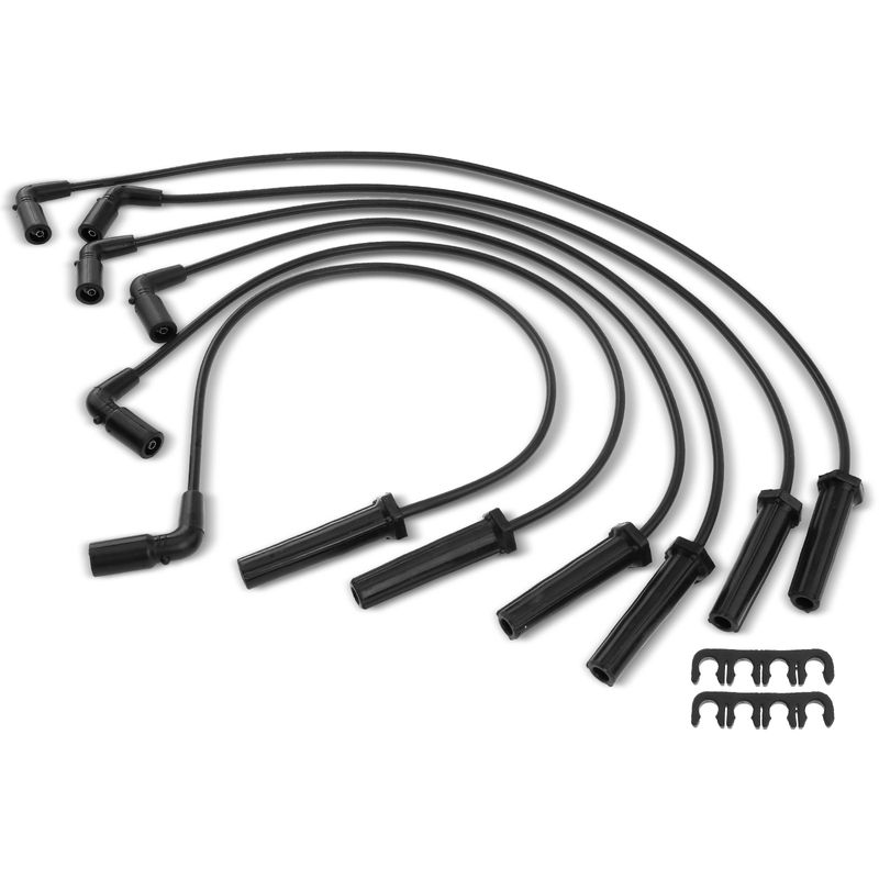 6 Pcs Spark Plug Wire Set for Chevrolet Silverado Express GMC Sierra ...