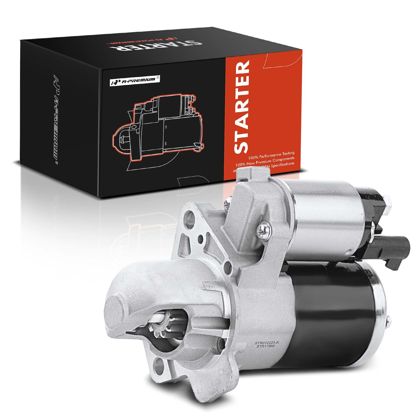 Starter Motor 1.4KW 12V CW 12 Teeth for Chevy Equinox 2010-2017 Buick ...