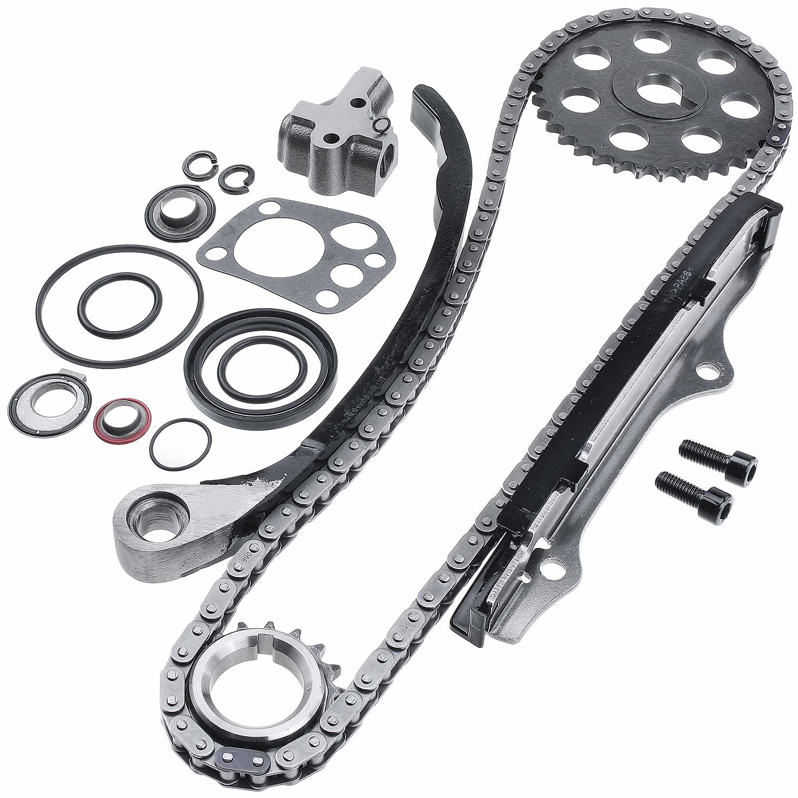 18 Pcs Engine Timing Chain Kit for Nissan D21 240SX Pickup Stanza ...
