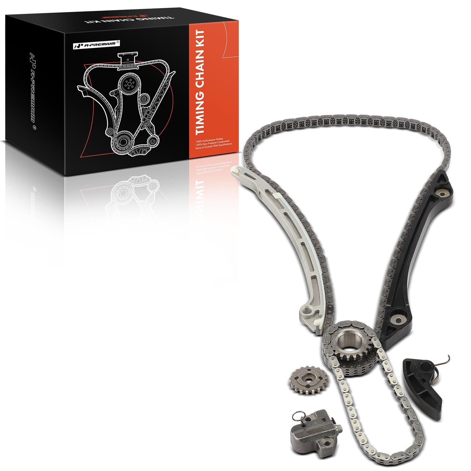 8 Pcs Engine Timing Chain Kit for Ford Explorer Fusion Mustang Edge ...