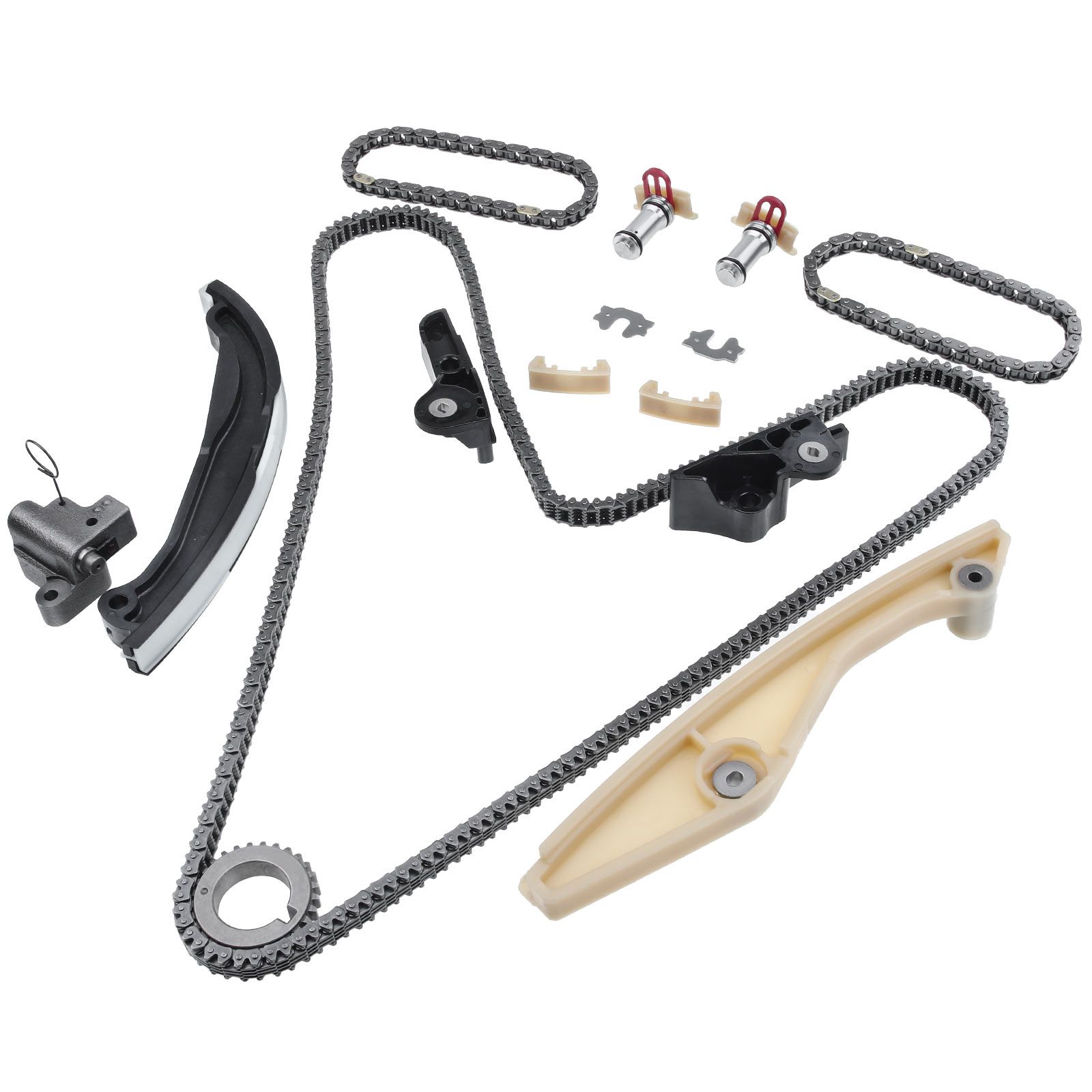 13 Pcs Engine Timing Chain Kit for Ford F-150 Mustang Edge Lincoln 3.7L ...