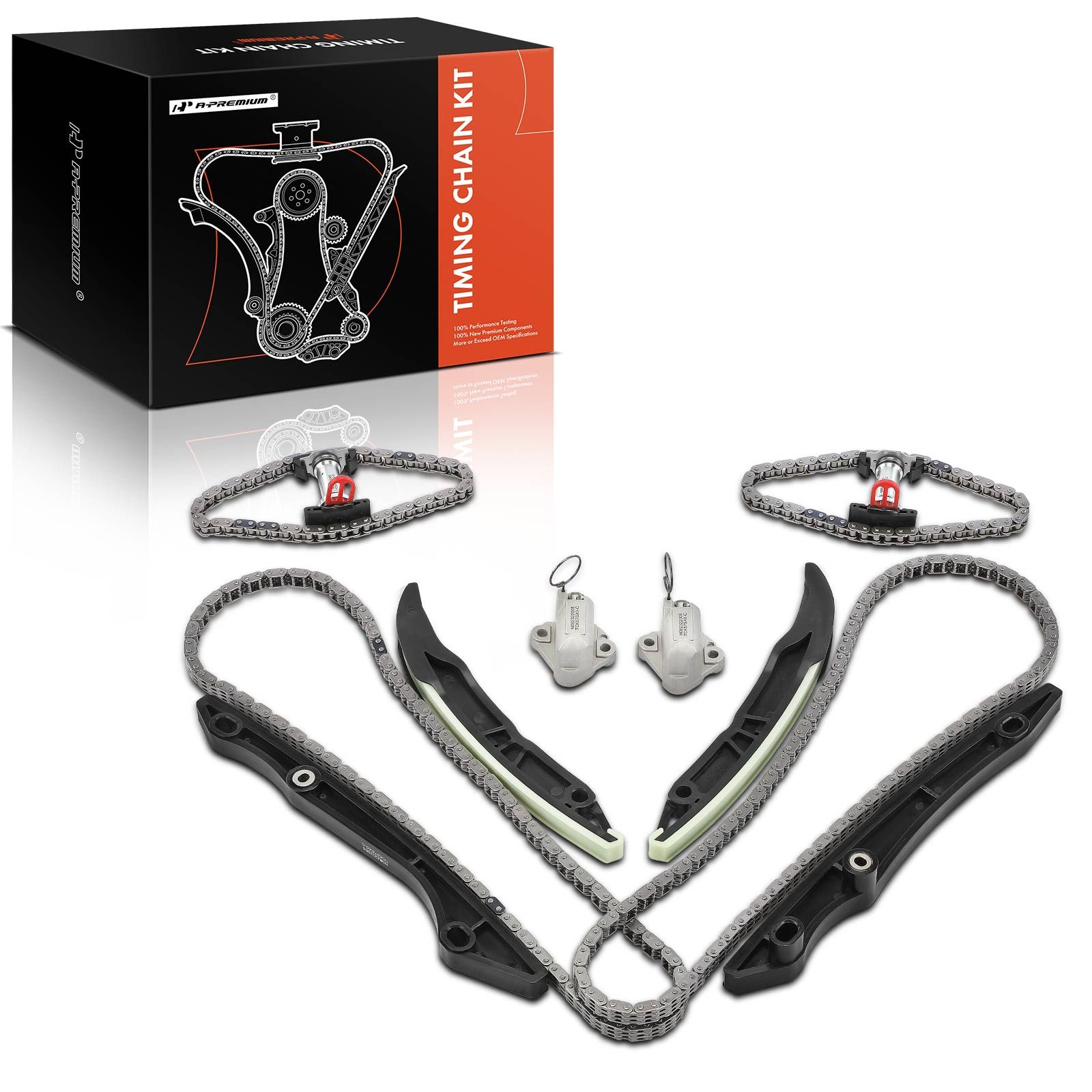 14 Pcs Engine Timing Chain Kit for Ford F-150 Mustang 2015-2017 V8 5.0L ...