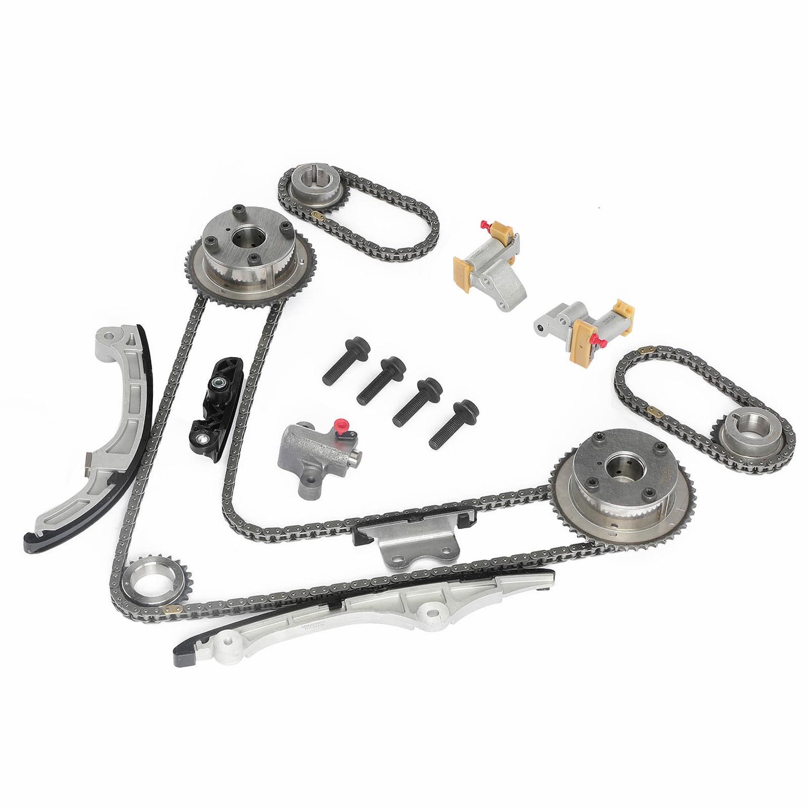 17 Pcs Engine Timing Chain Kit for Ford Edge Flex Fusion Lincoln MKS ...