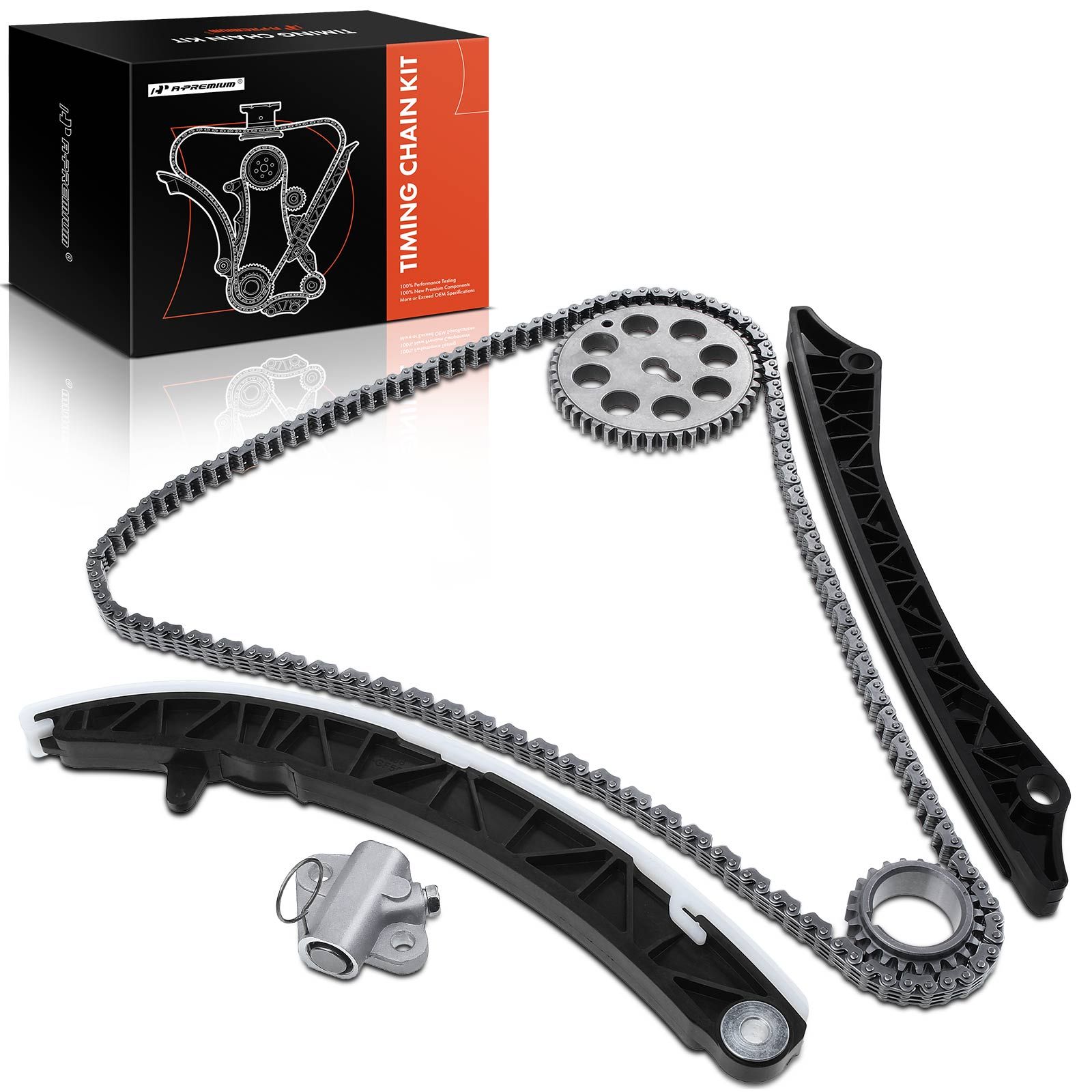 6 Pcs Engine Timing Chain Kit for Suzuki Grand Vitara Kizashi SX4 2.4L ...