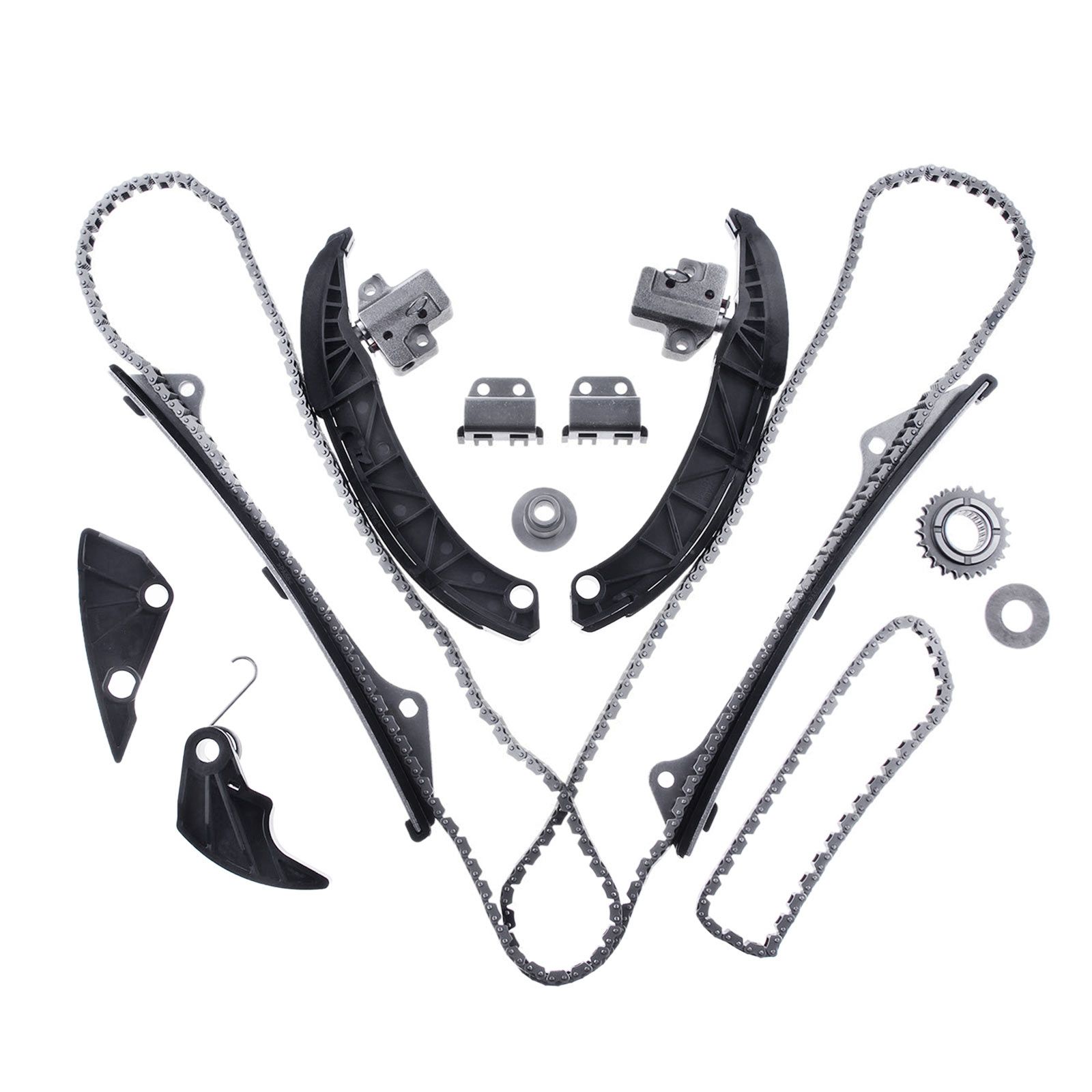 14 Pcs Engine Timing Chain Kit for Hyundai Sonata 06-10 Kia Sedona V6 3 ...