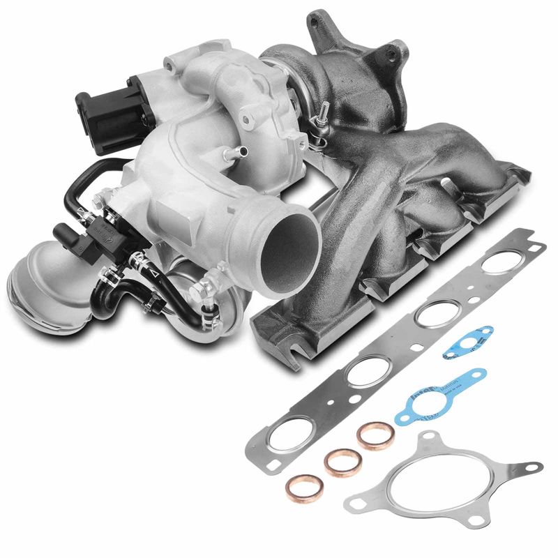 Turbocharger, L4 2.0L models with CCTA engine, K03 Turbo Model for Audi ...