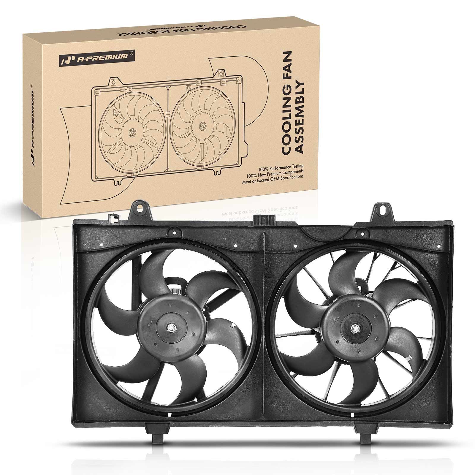 Engine Radiator Cooling Fan Assembly with Motor for Nissan Sentra 2007 ...