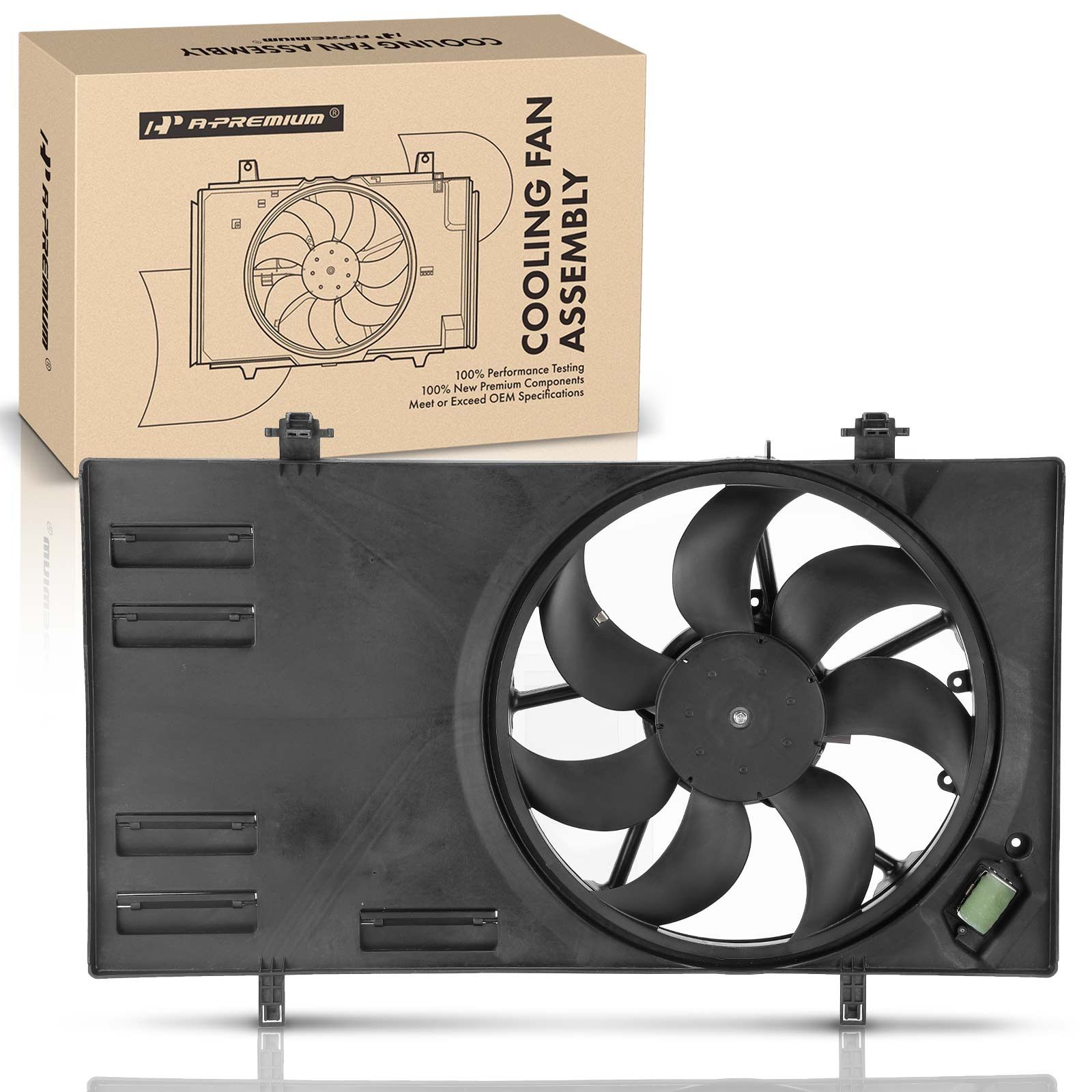 Engine Radiator Cooling Fan Assembly with Shroud for Ford EcoSport 18 ...