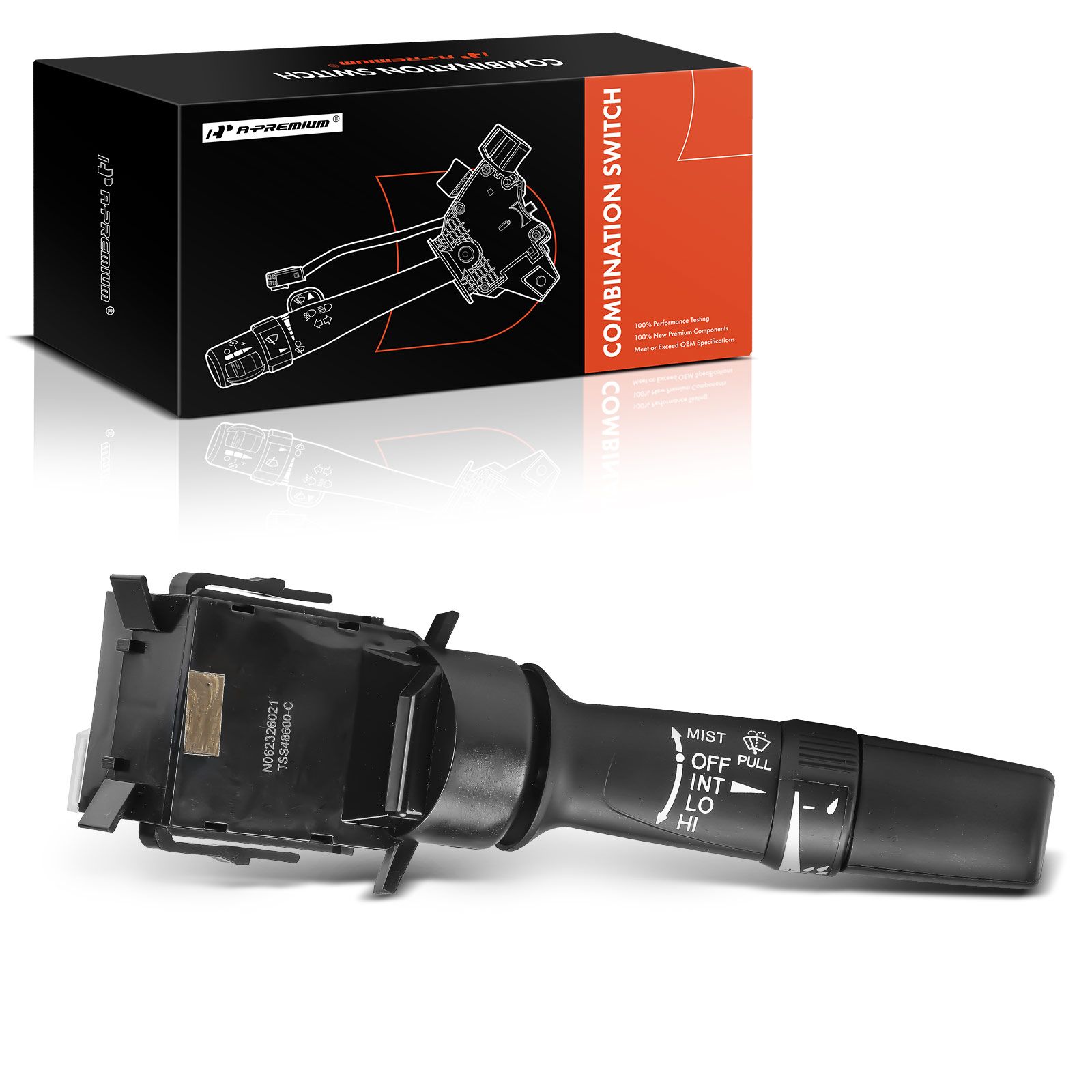 Windshield Wiper Switch with Variable Intermittent Wiper for Honda ...