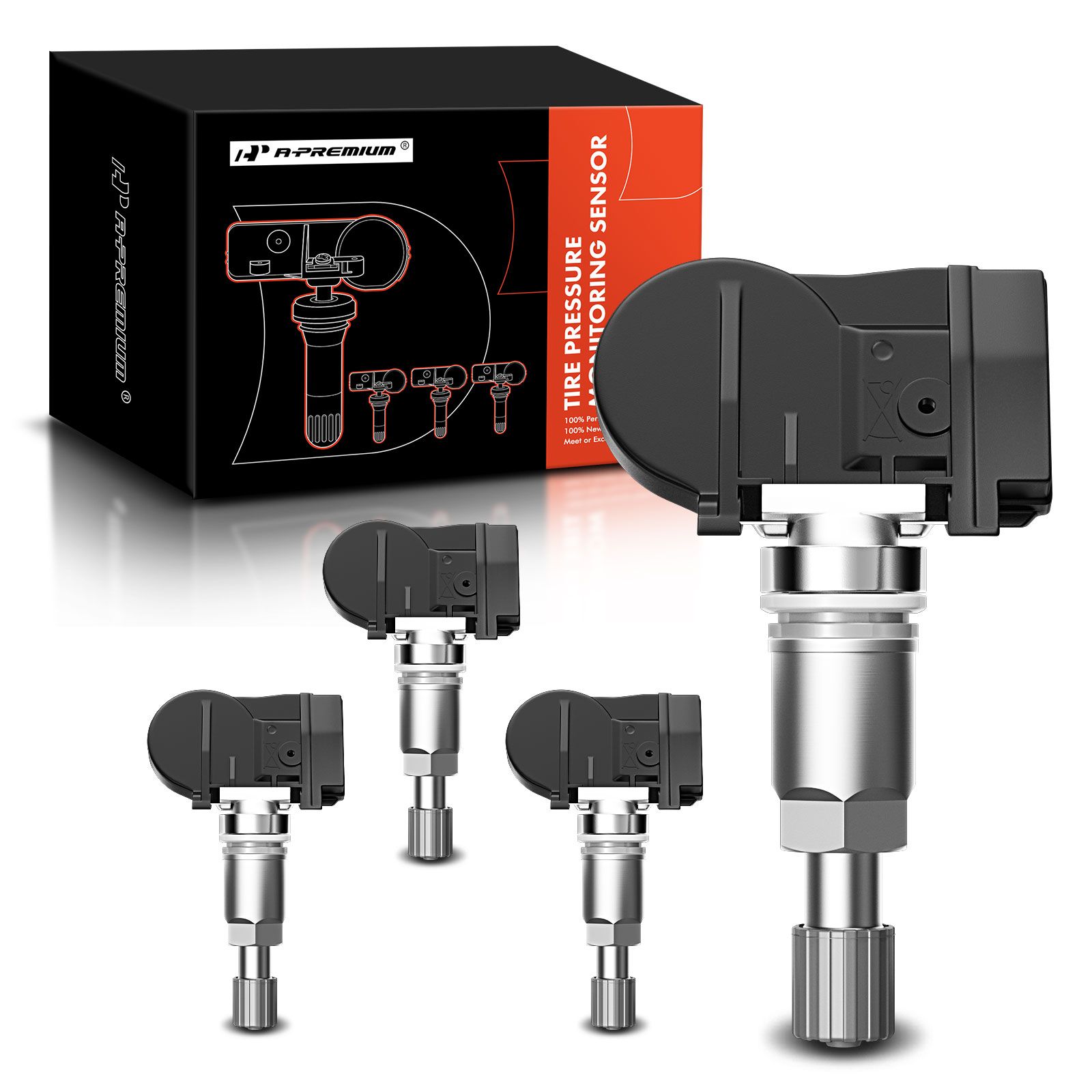 4 Pcs Tire Pressure Monitoring Sensor TPMS 433 MHz for 2019 BMW M240i ...