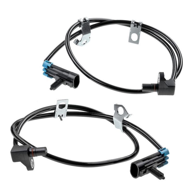 2 Pcs Front ABS Wheel Speed Sensors for Cadillac Escalade Chevy K1500 ...