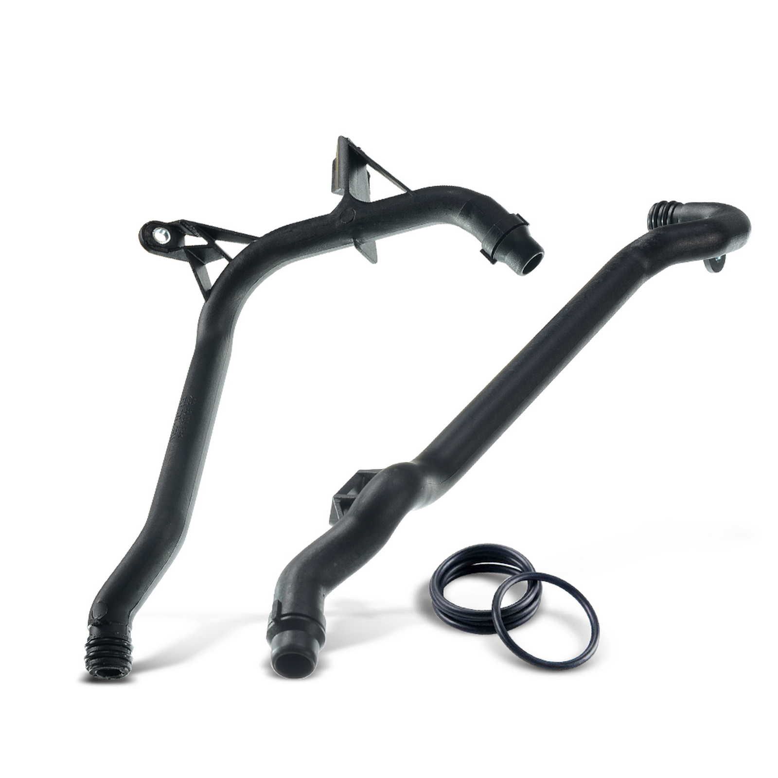 2 Pcs Engine Heater Inlet & Water Coolant Pipe for BMW E39 E46 320i ...