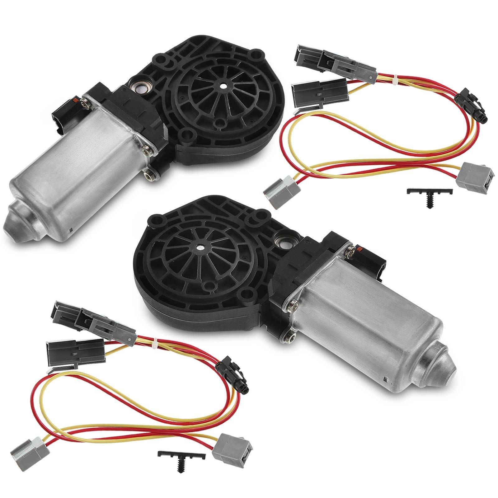 2 Pcs Front or Rear Window Motor for Ford Mustang 1994-2004 Coupe ...