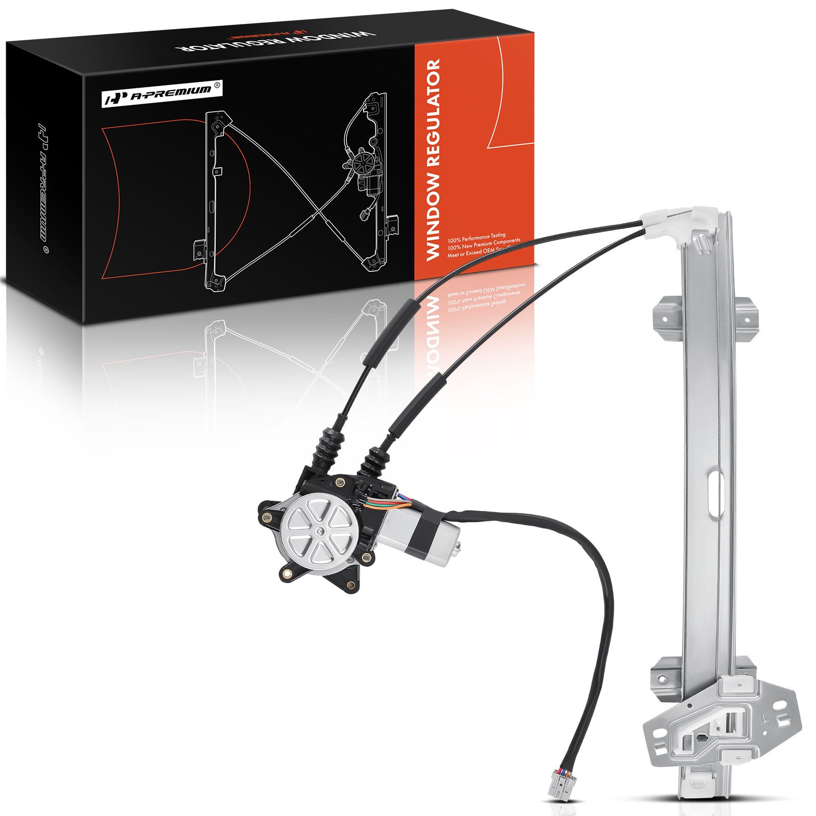 Front Driver Power Window Motor & Regulator Assembly for Honda Accord ...