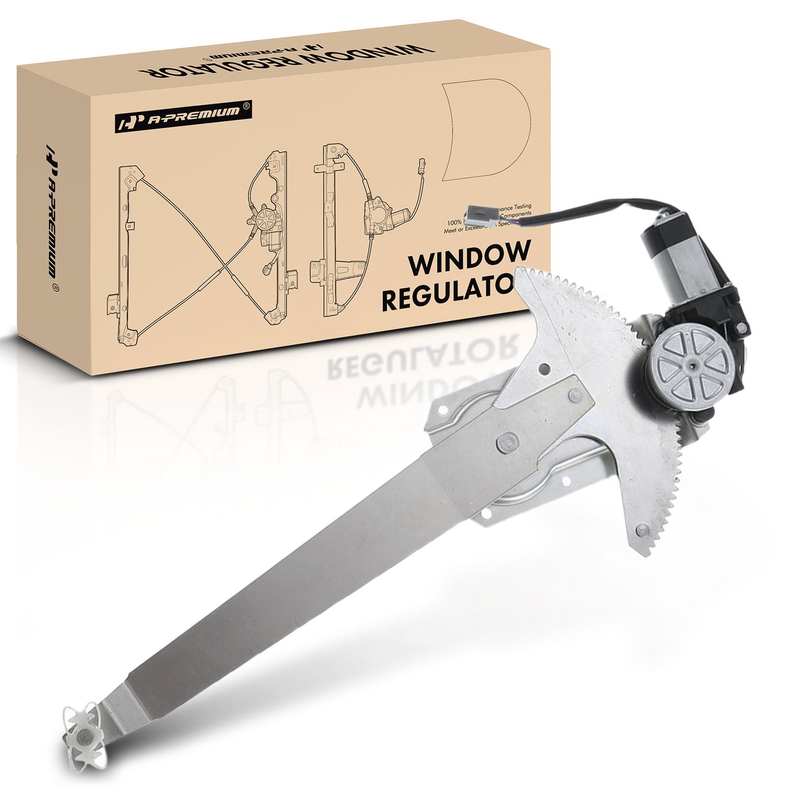 Front Passenger Power Window Motor & Regulator Assembly for 1982 Ford F-350