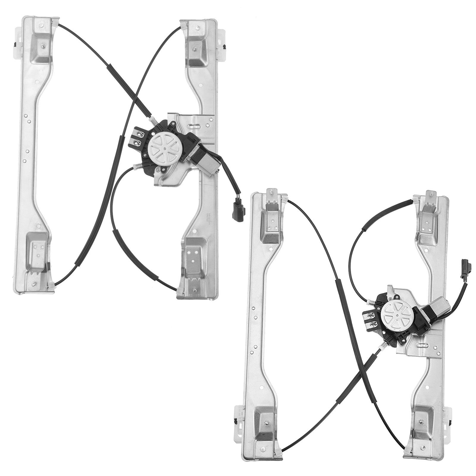 2 Pcs Rear Power Window Regulator with Motor for Ford F-150 F-250 F-350 ...