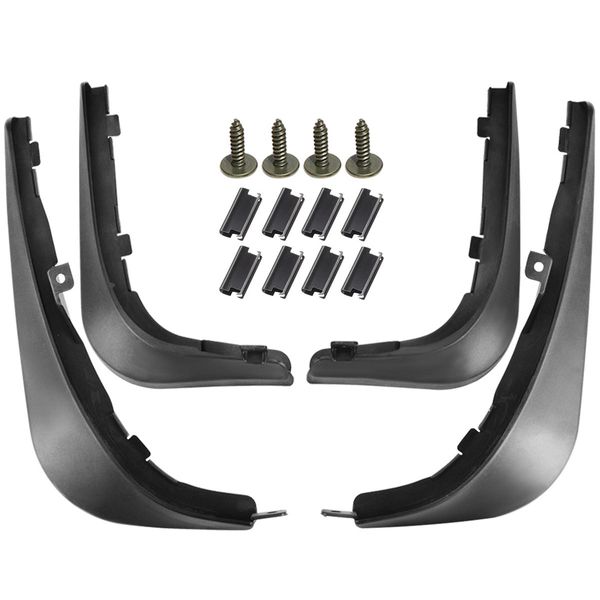4 Pcs Front & Rear Mud Flaps Splash Guards for Porsche Panamera 2017-2020